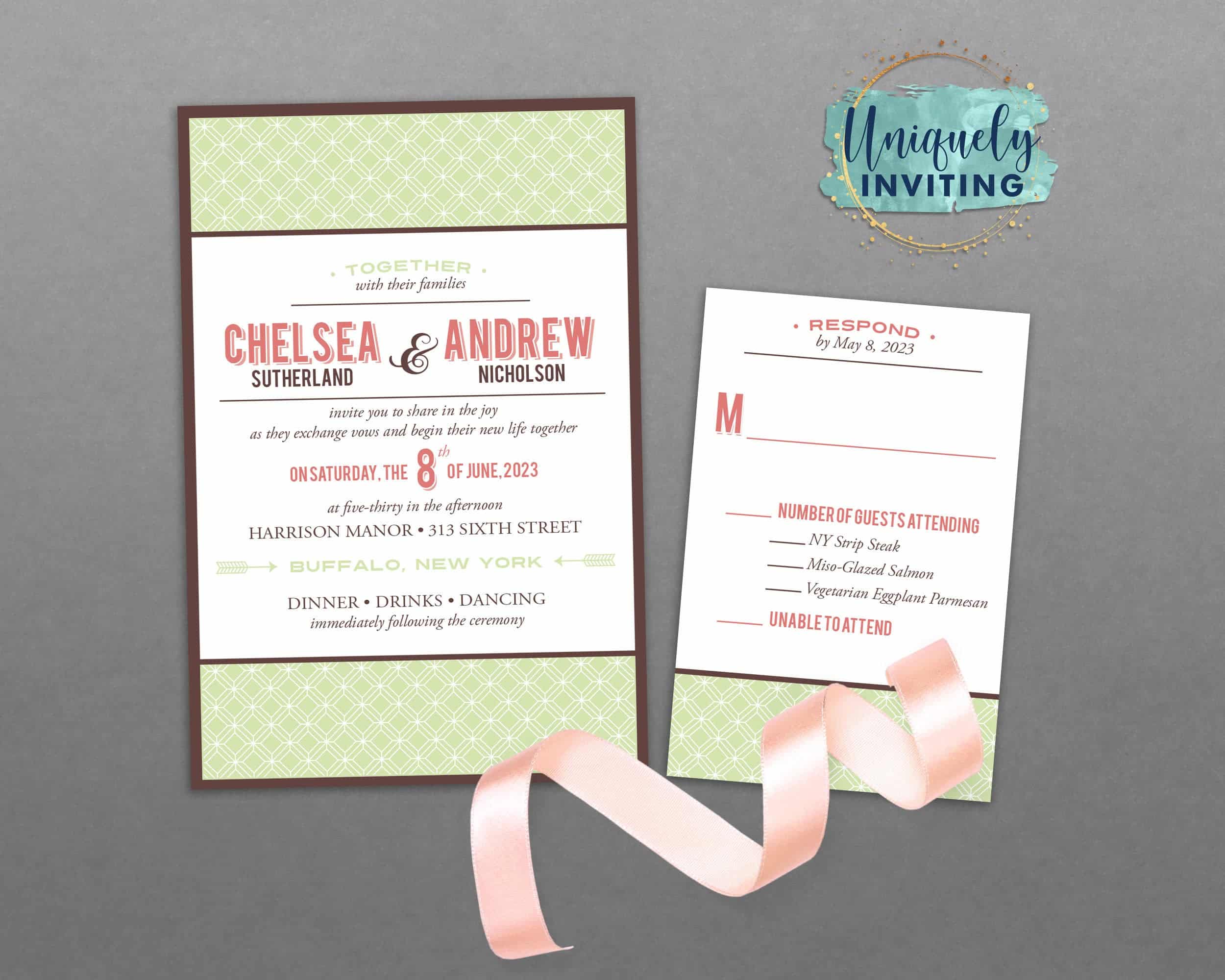 Distinctive Diamond Invitations – Uniquely Inviting