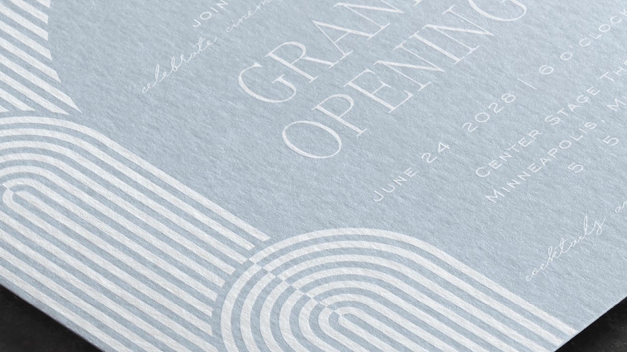 White Ink Printing – Uniquely Inviting