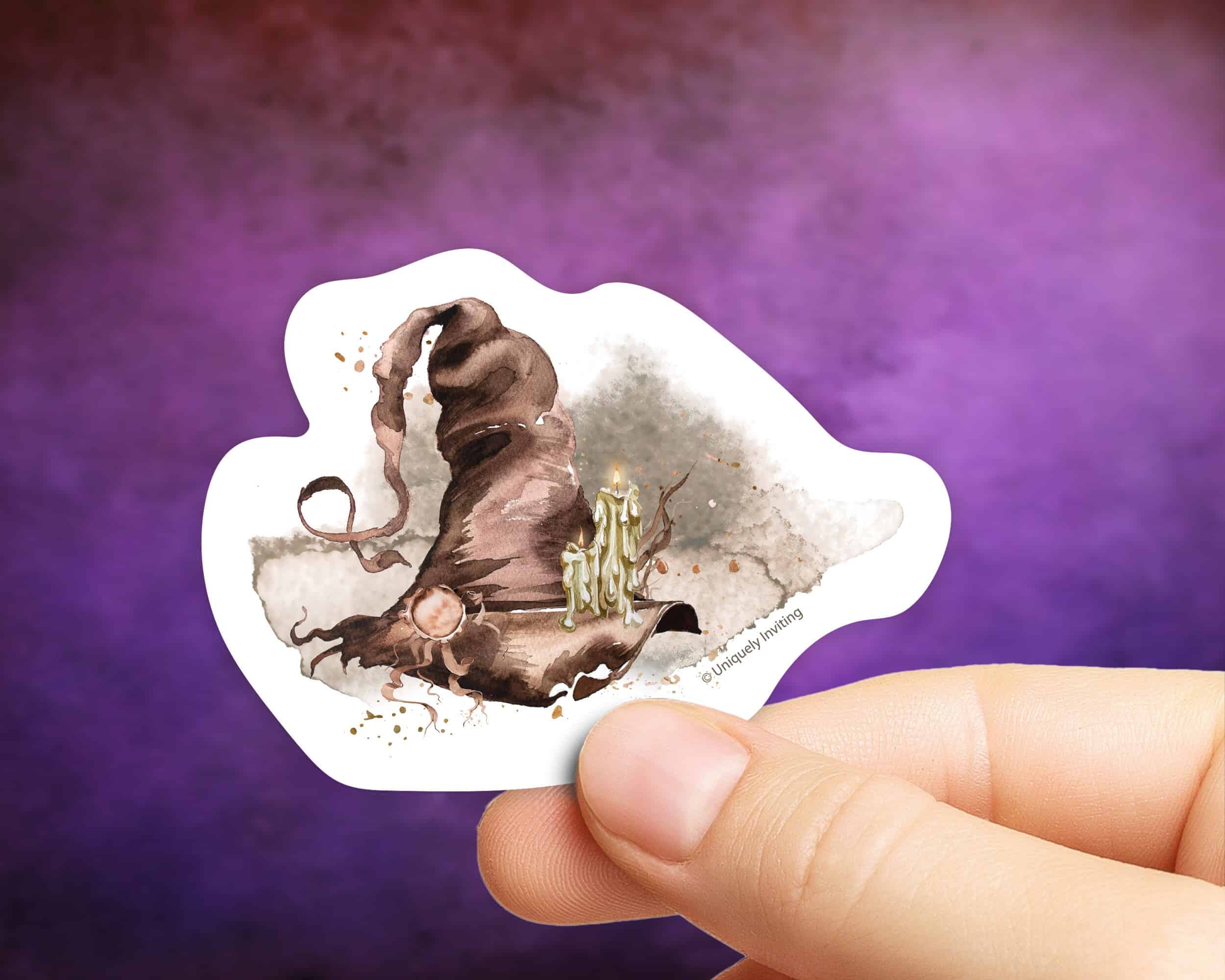 Magical Sorting Hat Sticker in Gloss or Holographic | Die-Cut ...