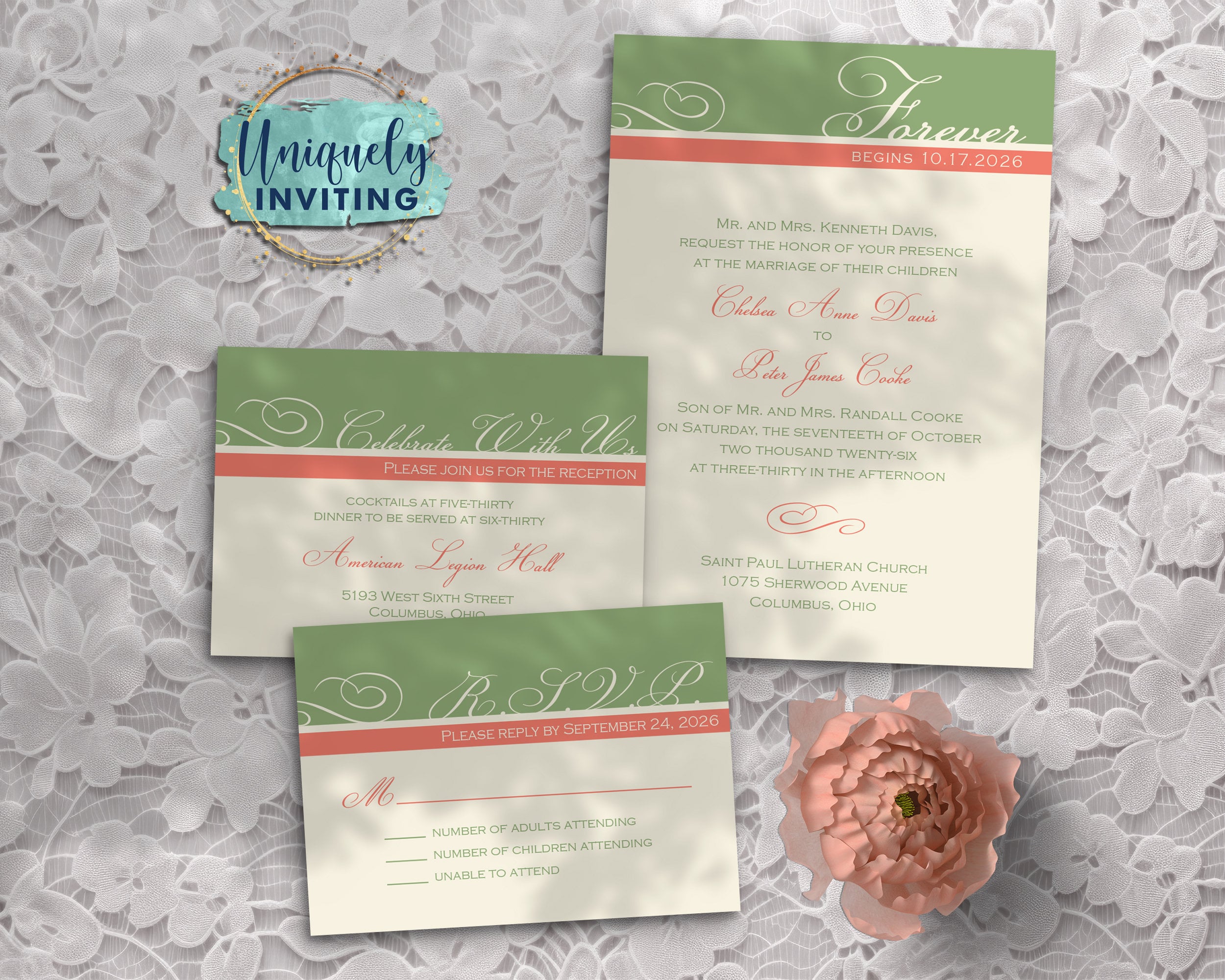 Forever Begins Invitations – Uniquely Inviting